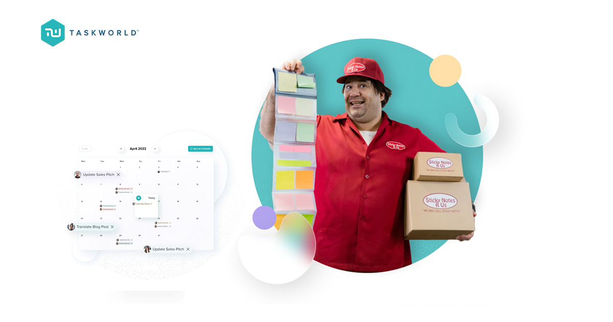 Taskworld - The Sticky Note evolved!